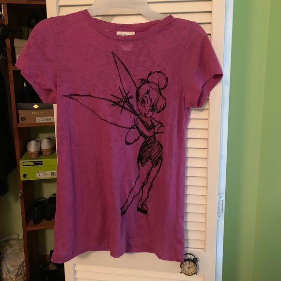 Disney | Tops | Disneyland Tinkerbell Top Large | Poshmark
